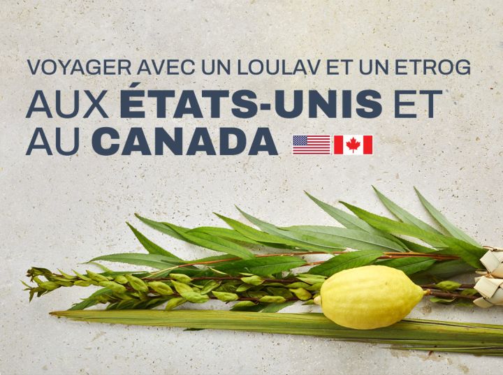 VOYAGER AVEC UN LOULAV ET UN ETROG AUX ÉTATS-UNIS ET AU CANADA | JCC ...